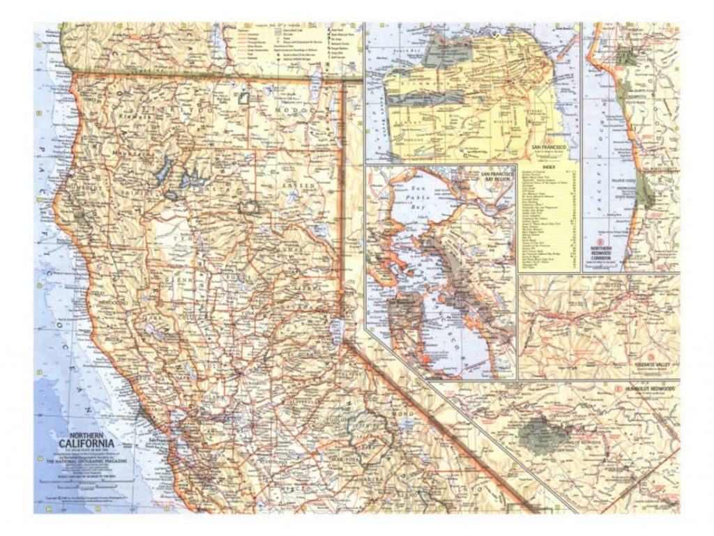 California Geography Map