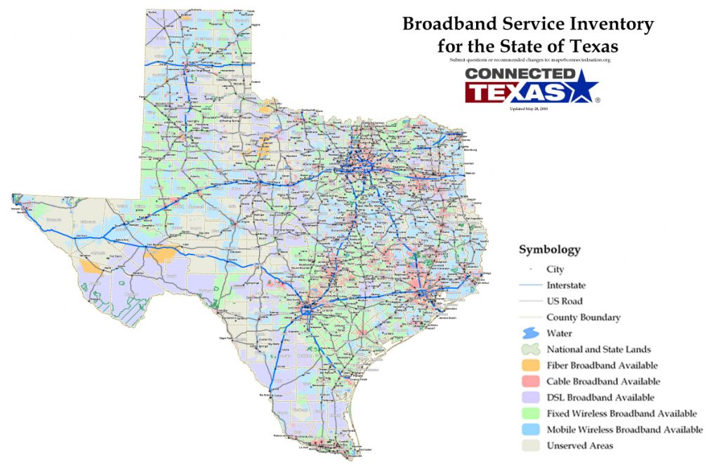 Commissioner Staples Releases Statewide Map To Identify Broadband ...