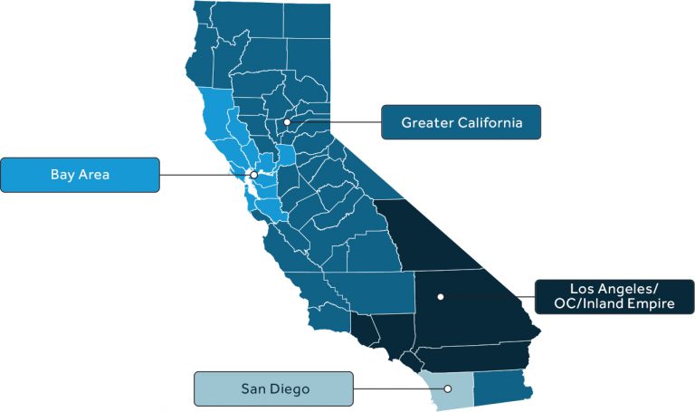 Ev Charging Stations California Map - Map