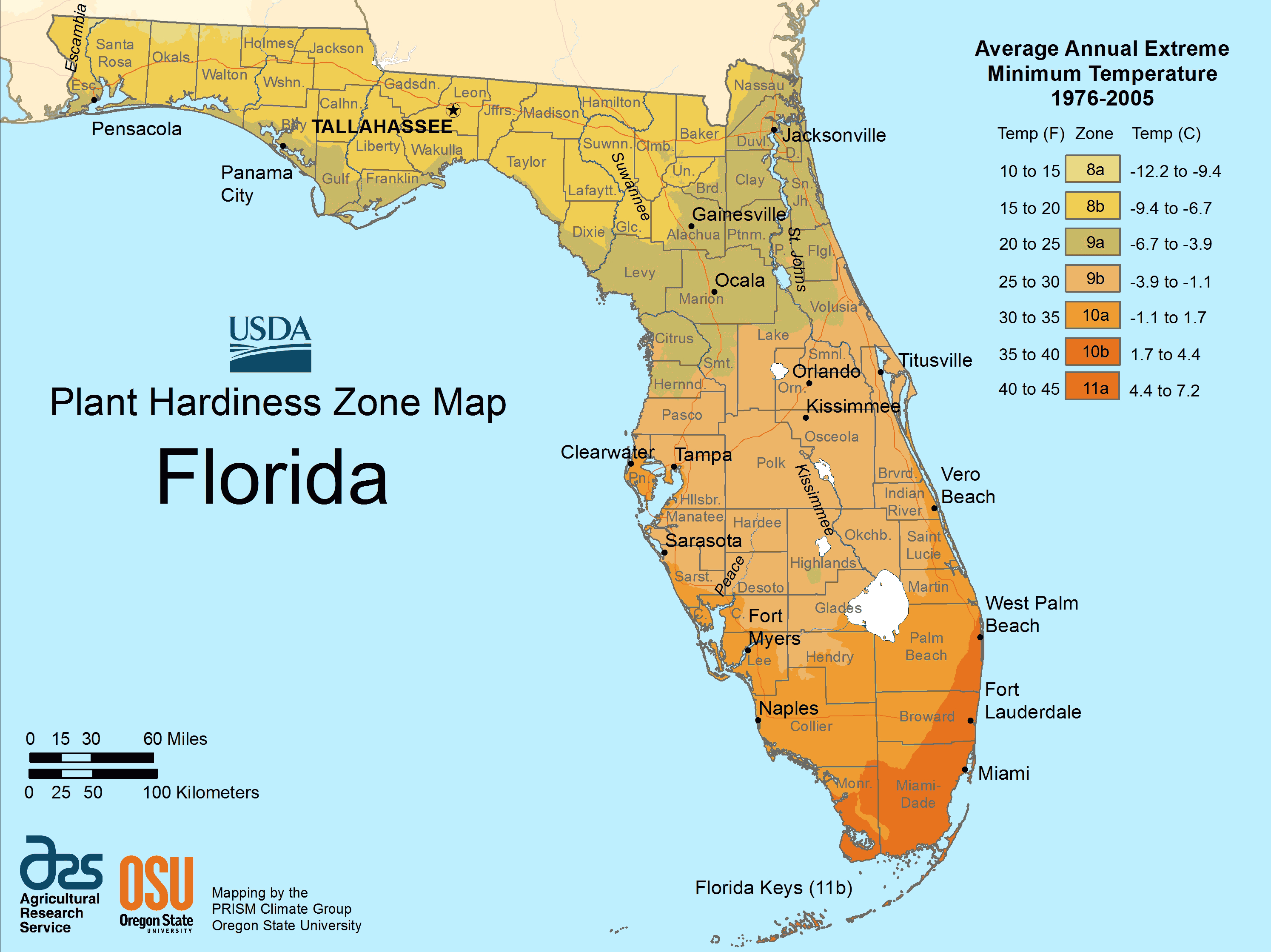 Florida Zone Map Printable Maps Florida Zone Map Printable Maps