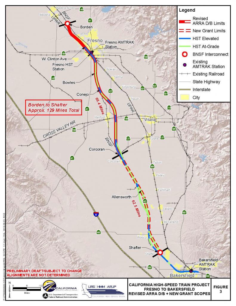 California High Speed Rail Map