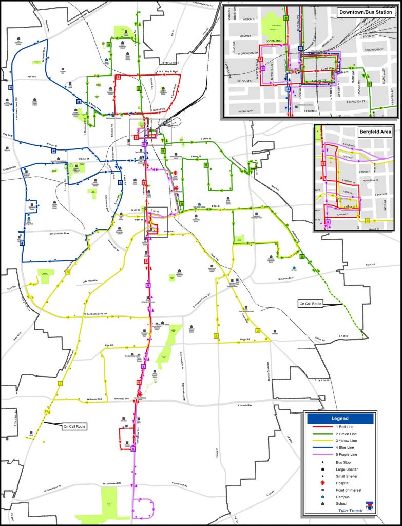 Tyler Texas > Departments > Tyler Transit > Map And Schedules - Google ...